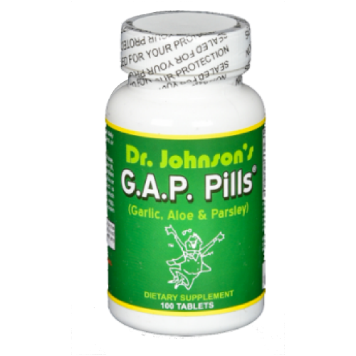 G.A.P. Pills - 100 ct.(High Blood, Diabetes Support) – The Aloe Man, Inc.